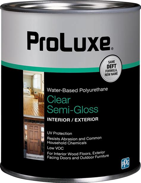 Proluxe Plx25804 1qt Clear Semi Gloss Specialty Interiorexterior