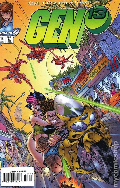 Gen 13 1995 2nd Series 18 Comic Book Superheroes Comics Gen 13