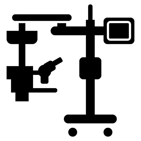 Dental Surgical Microscope Solid Icon 67399806 Vector Art At Vecteezy