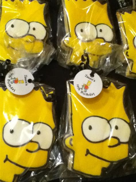 Cookies By Sandra Bart Simpson