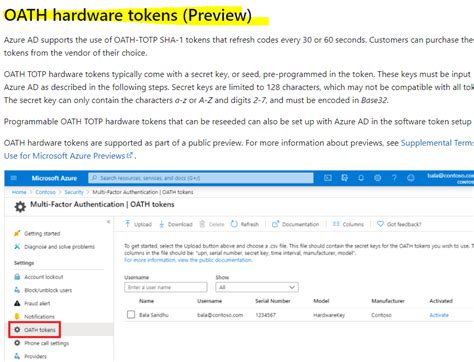 How Can I Enroll My Sotware Oath Token Provider Keepass Into The Active Directory Mfa Setting