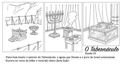 Desenho Do Tabernáculo Para Imprimir Retoedu