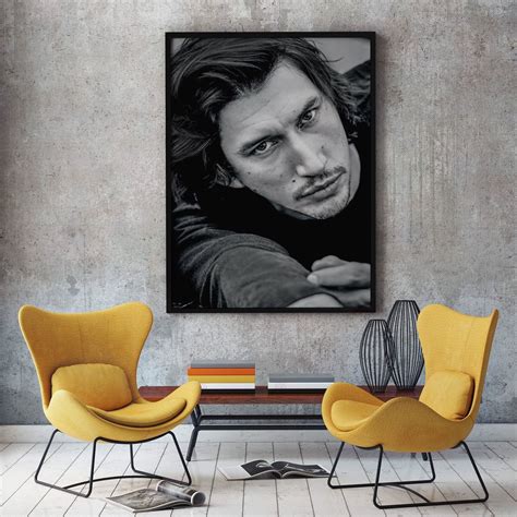Adam Driver Print Adam Driver Print Art Adam Driver Wall Art