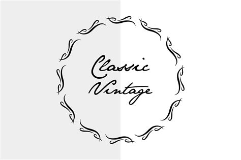 Wreath Border Classic Circle Frame Graphic By Artsolidesign · Creative