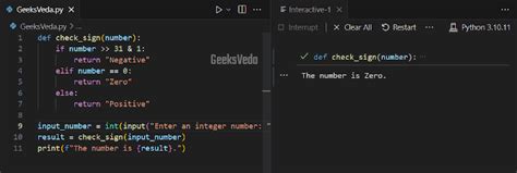 How To Check Number Is Positive Negative Or Zero In Python