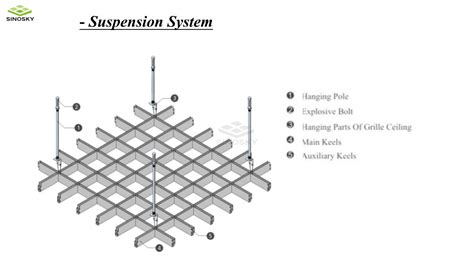 Aluminum Grid Ceiling China