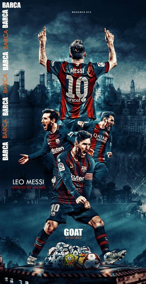 Messi Poster Wallpapers Wallpaper Cave
