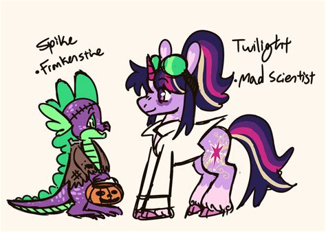 Halloween Outfit Twilight Spike By Super Lemon Sama On Deviantart