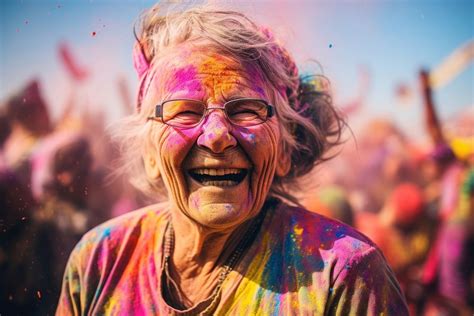 Holi Festival Holi Adult Free Photo Rawpixel