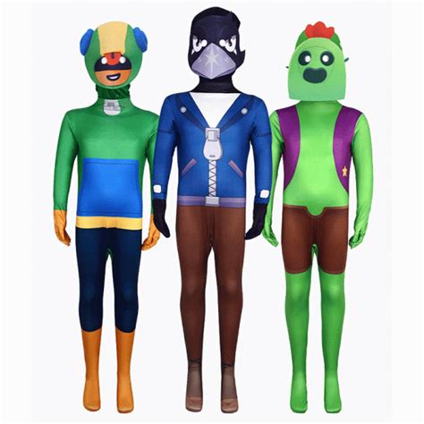 Xyyea New Arrival Halloween Costume Brawl Stars Game Cosplay Costume