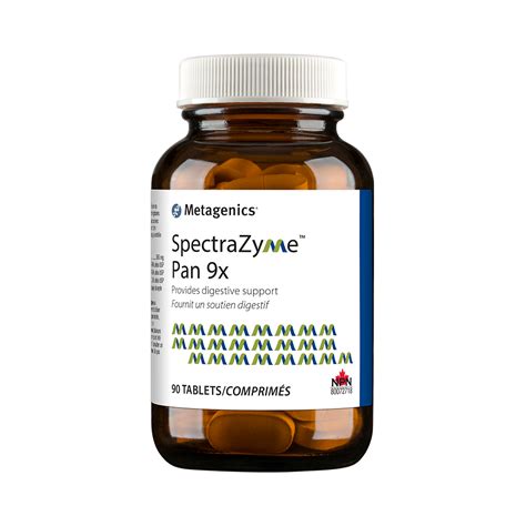 Metagenics Spectrazyme™ Pan 9x 90 Tablets Pharmex Direct