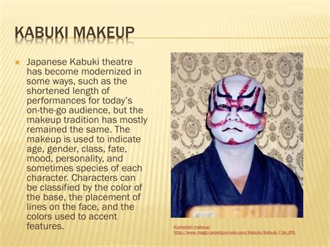 Ppt Stage Makeup In The Beijing Opera Of China And The Kabuki Theatre