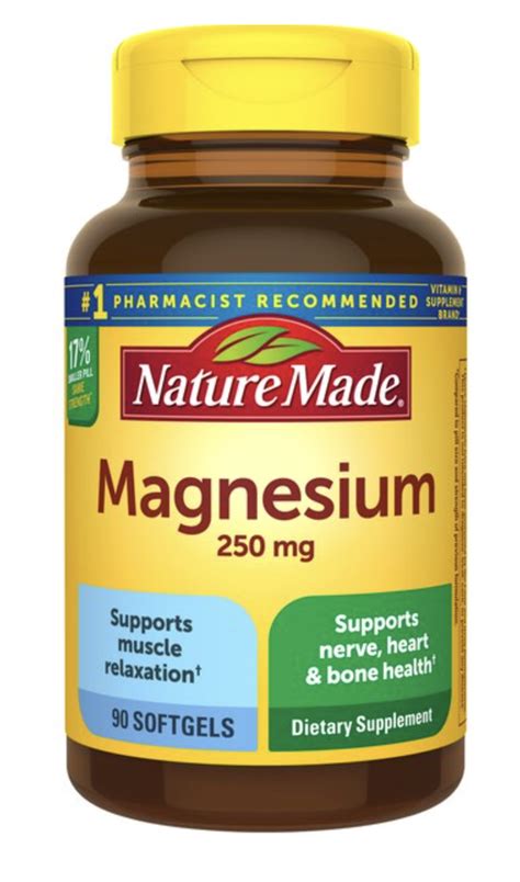 Nature Made Magnesium Supplements Only 1 74 Each At Cvs Extreme