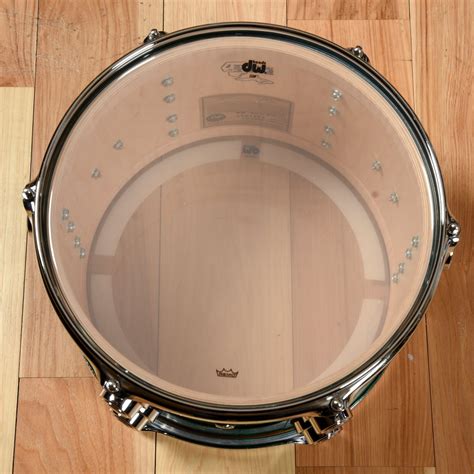 Dw Collectors Series 121420 3pc Maple Drum Kit Emerald Onyx