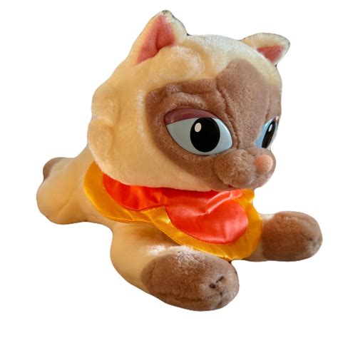 Rare Vintage 2002 Large Sagwa The Chinese Siamese Kitty Cat Plush Toy