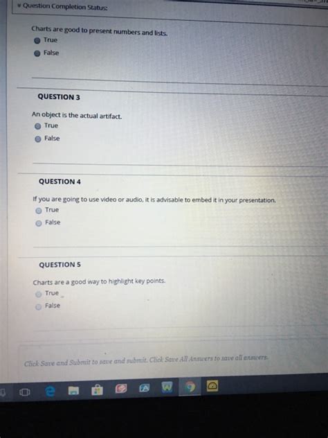 Solved Question Completion Status Charts Are Good To