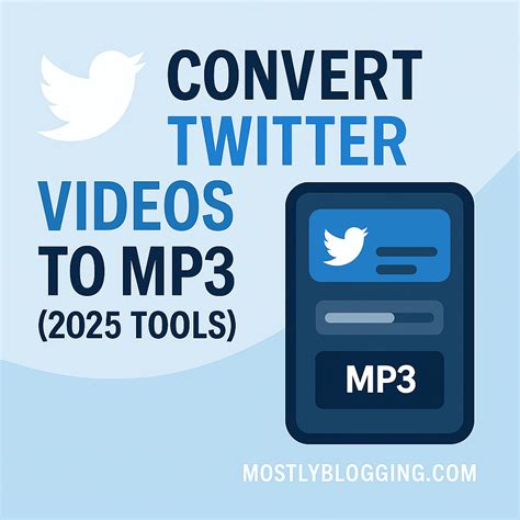 Convert Twitter Video To Mp3 How To Convert Twitter Videos To Mp3 A
