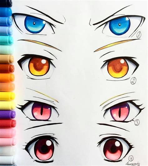 Types Of Eyes Drawing Anime Design Talk