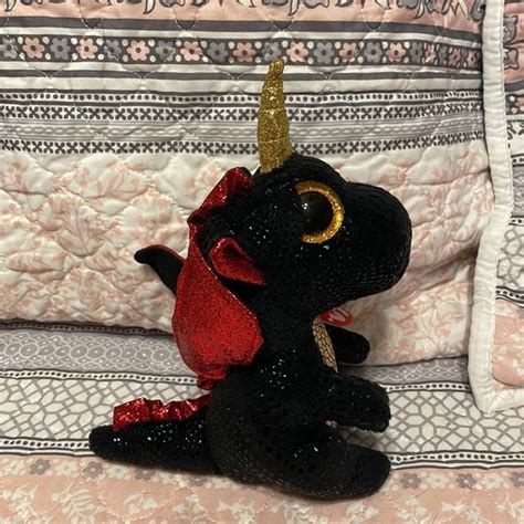 Ty Toys Ty Beanie Boos Grindal The Dragon 6 Ultrasoft Collectible Plush Nwt Poshmark