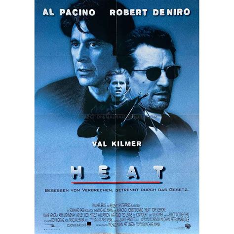 Heat Movie Poster 23x33 In 1995 Germany