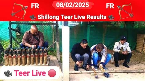 Shillong Teer Live Fr 08022025 Shillong Teer Ground Results Teer