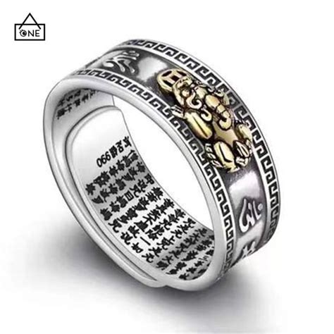 Pi Xiu Male And Female Transit Wealth Ring Domineering Index Finger Middle Thumb Ring A Lazada Ph