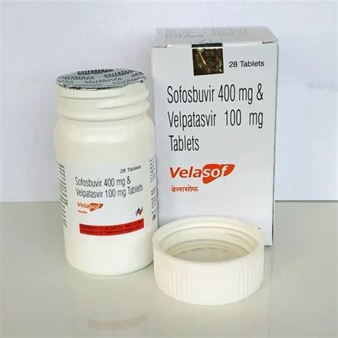 Sofosbuvir 400 Mg Velpatasvir 100mg Tablets At Rs 15000bottle