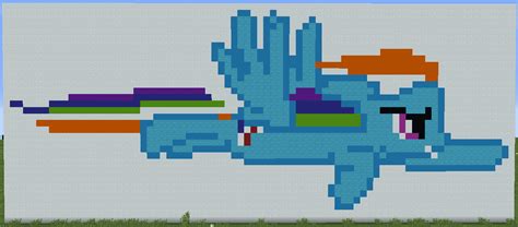 Minecraft Rainbow Dash By Erik The Okapi On Deviantart