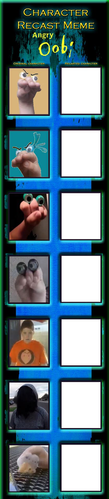 Angry Oobi Cast Meme By Jack1set2 On Deviantart