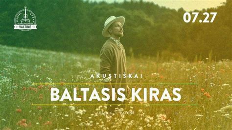 Baltasis Kiras Akustiškai Palūšės Valtinėje