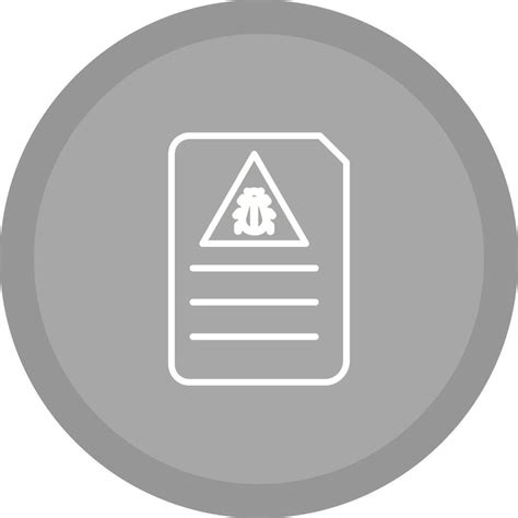 Bug Document Vector Icon 41078212 Vector Art At Vecteezy