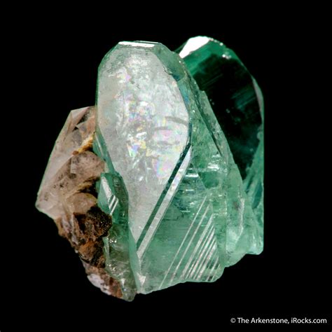 Phosphophyllite With Quartz Gem23 31 Unificada Mine Bolivia