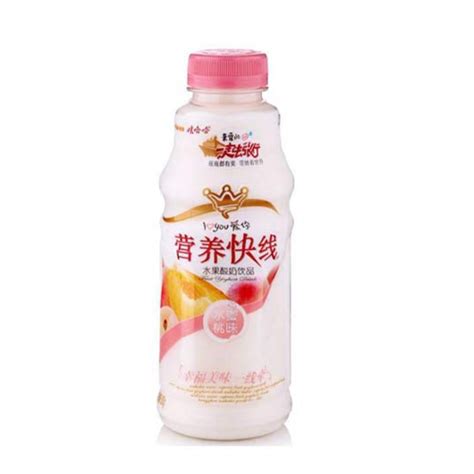Bebida Sabor Leite E Pêssego Yogurt Fruit Drink Hw 500 Gramas Hachi8