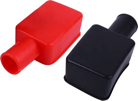 2pcs Battery Terminal Coverprotector Sleeves Positive And