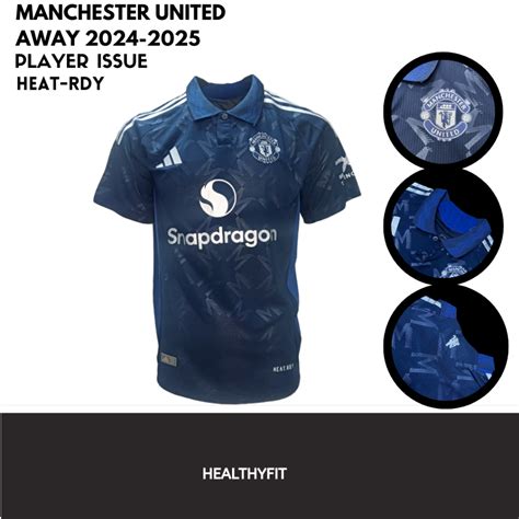 Jual Jersey Bola Player Issue M U Away 24 25 New Seasson Shopee Indonesia