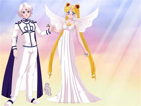Prince Diamond And Sailor Moon By Girldolphin91 On Deviantart
