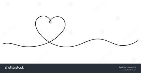 333066 Line Heart Shape Stock Vectors And Vector Art Shutterstock