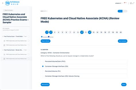 Free Kcna Practice Exam Kubernetes And Cloud Native Associate