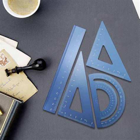 Triangular Ruler Settriangular Ruler Set4pc Triangular Scale Ruler