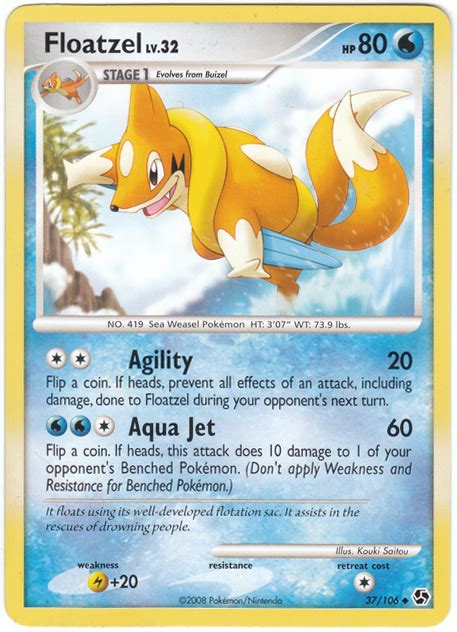 Floatzel Great Encounters 37 Bulbapedia The Community Driven