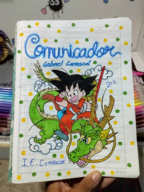 Portada De Comunicador Goku Manualidades Escolares Dibujos De