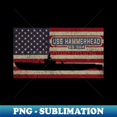 Hammerhead Ss 364 Ww2 Balao Class Submarine Vintage Usa Ame Inspire