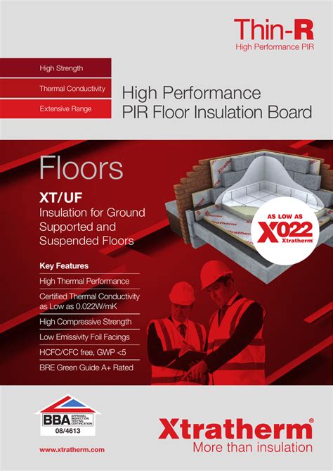 Xtratherm Floor Insulation Data Sheet Floor Roma
