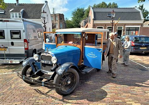Uniek Slotens Rijdend Erfgoed 1929 Van Van Waveren Transport Sloten Oud Osdorp