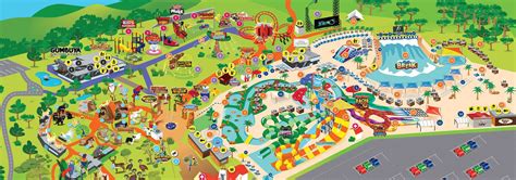 Gumbuya World Theme Park Roller Coasters Melbourne
