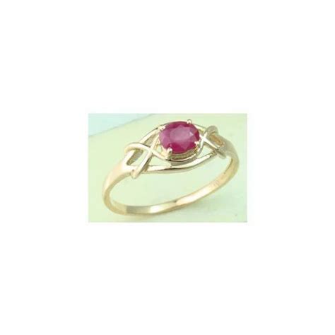 14k Ruby Ring At Rs 6800 रूबी रिंग In Jaipur Id 5736464933