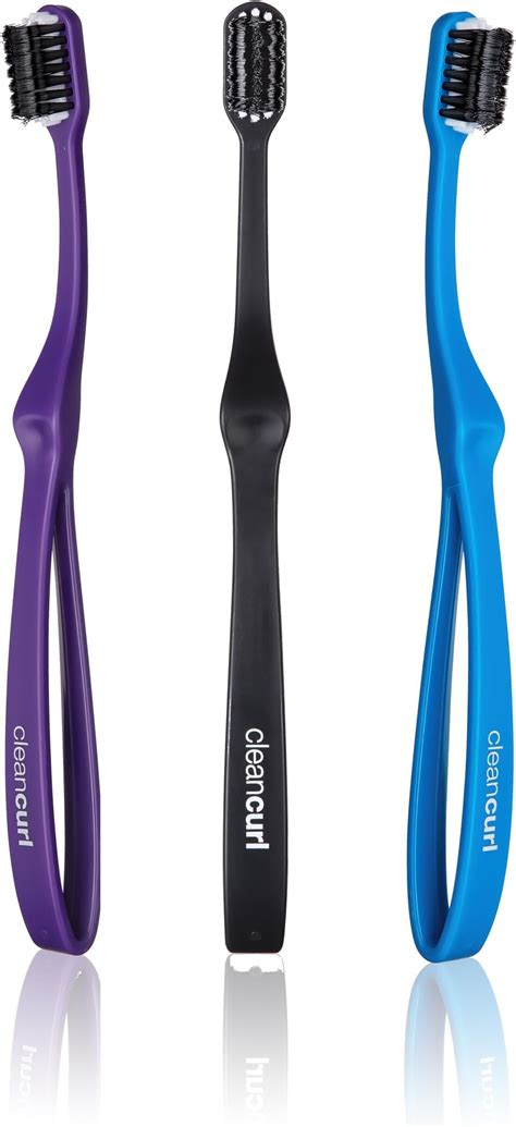 Edel White Cleancurl 3d Toothbrush 3 Sided Ideal For