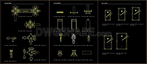 Pool Table Cad Block 248 Cad Blocks Of Specifically A Pool Table A