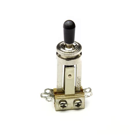 Switchcraft Straight 3 Way Toggle Long Shaft Switches Bare Knuckle