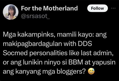 Sassot Tries To Rally Kakampinks On His Side Rphilippines